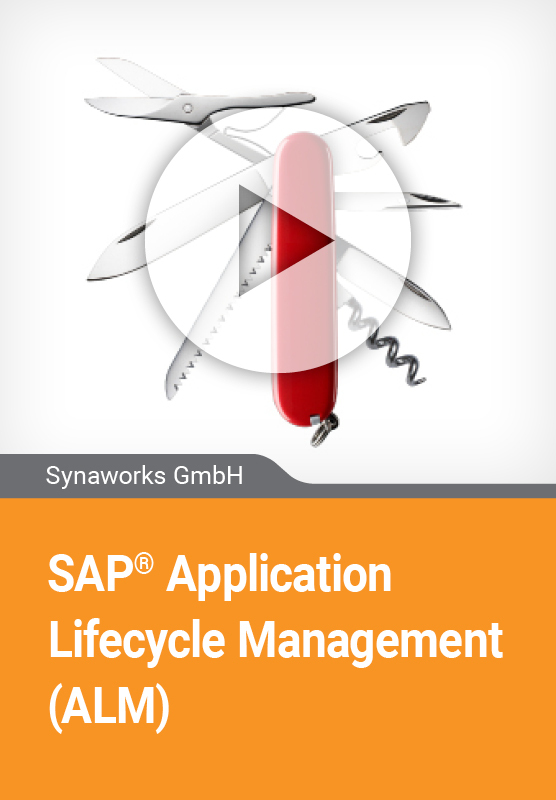 SAP Application Lifecycle Management (ALM) - Espresso Tutorials